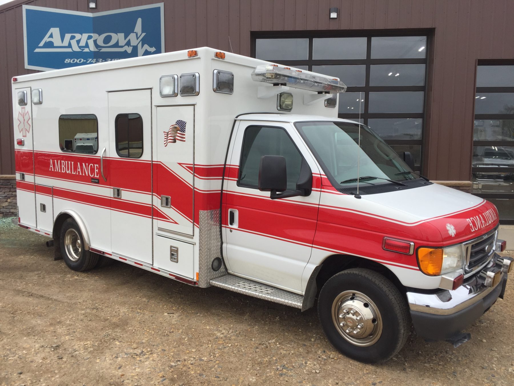 Truck # 24545 - 2005 Ford E450 Type 3 Medtec Ambulance For Sale