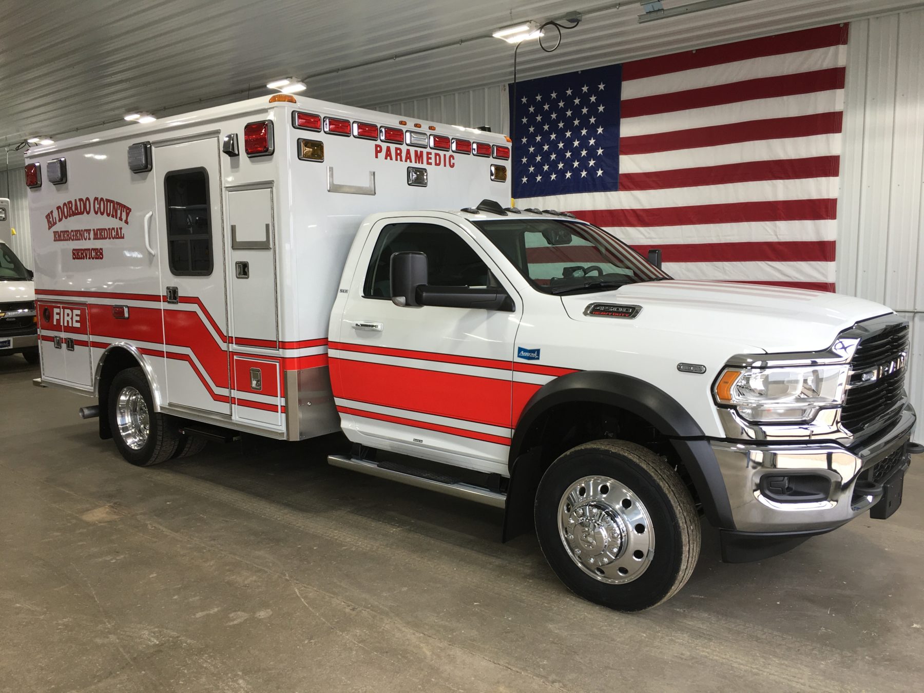 Remount Delivery # 64785 – 2019 Ram 4500 Heavy Duty 4x4 Arrow Ambulance