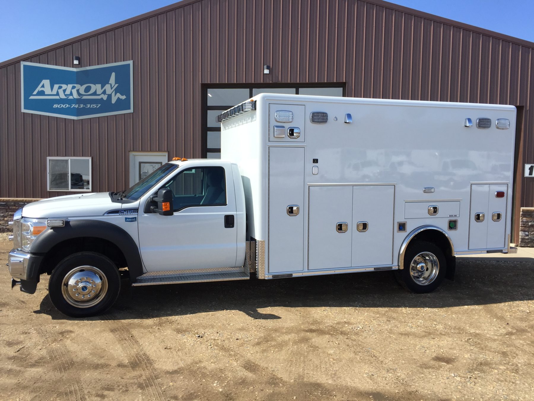 Truck # 33761 - 2016 Ford F450 Heavy Duty 4x4 Horton Ambulance For Sale