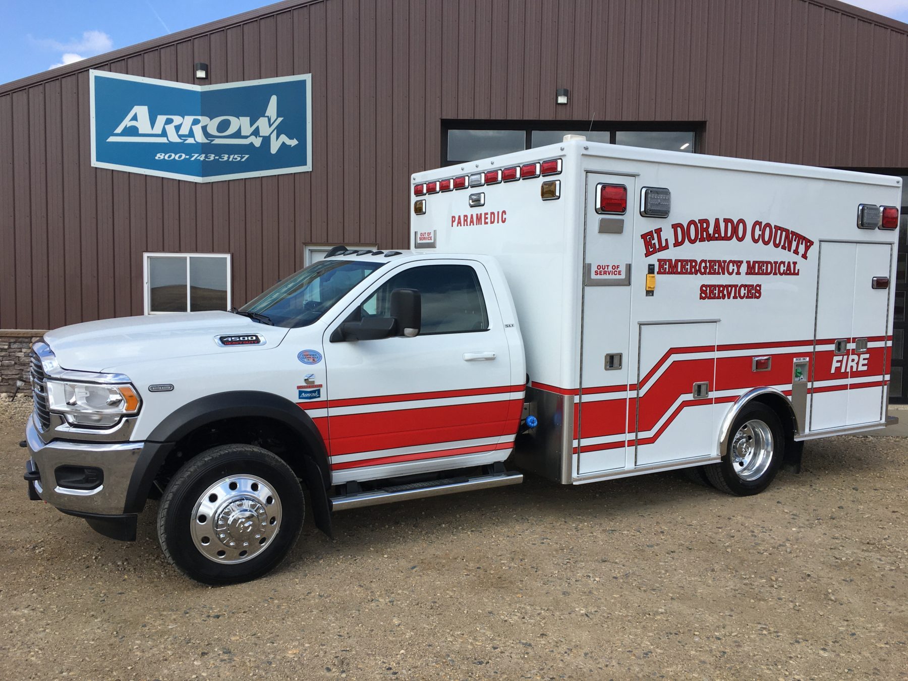 Remount Delivery # 68879 – 2020 Ram 4500 Heavy Duty 4x4 Ambulance