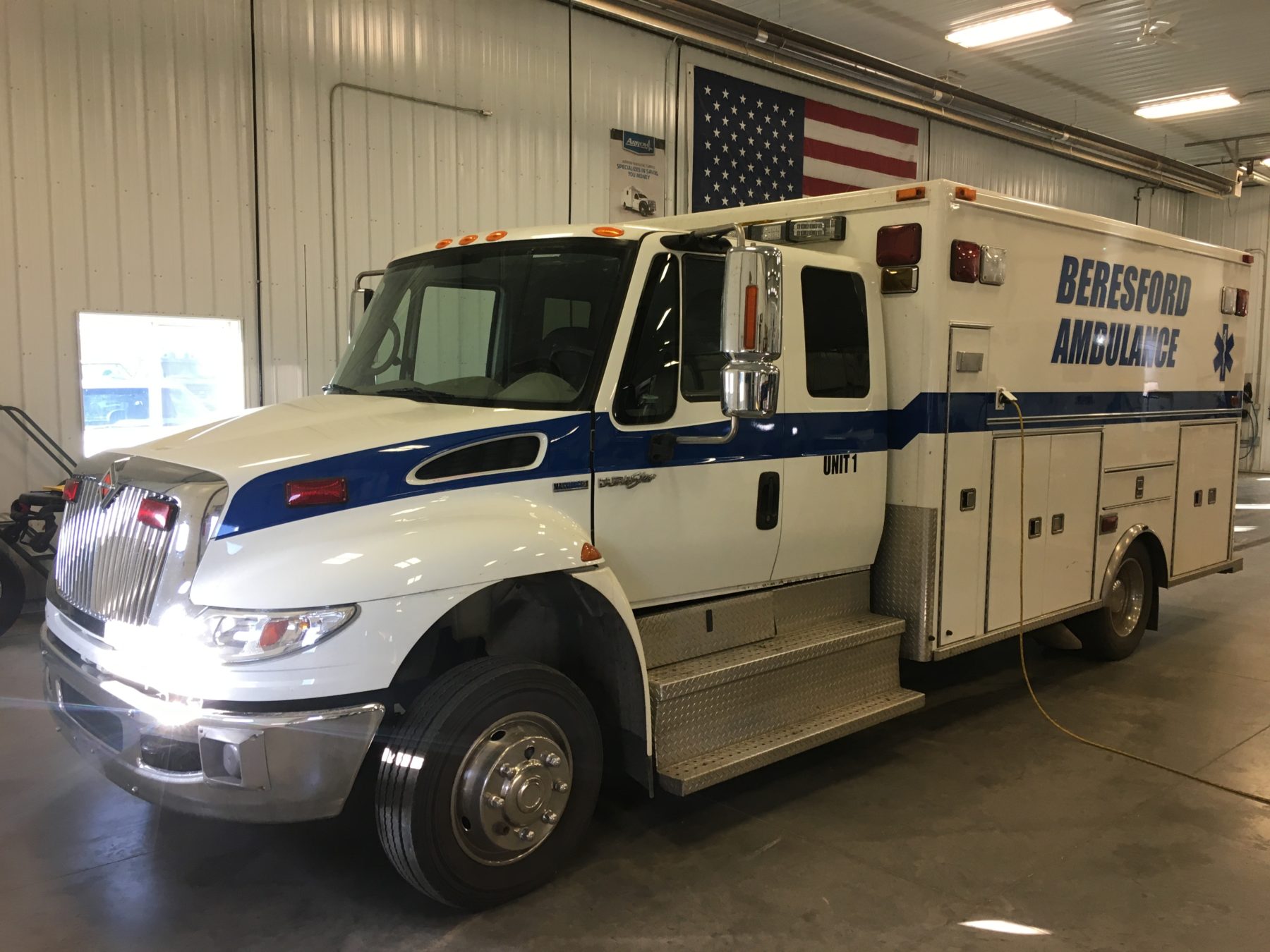 Delivery # 45654 – 2008 International 4300 Heavy Duty Arrow Ambulance
