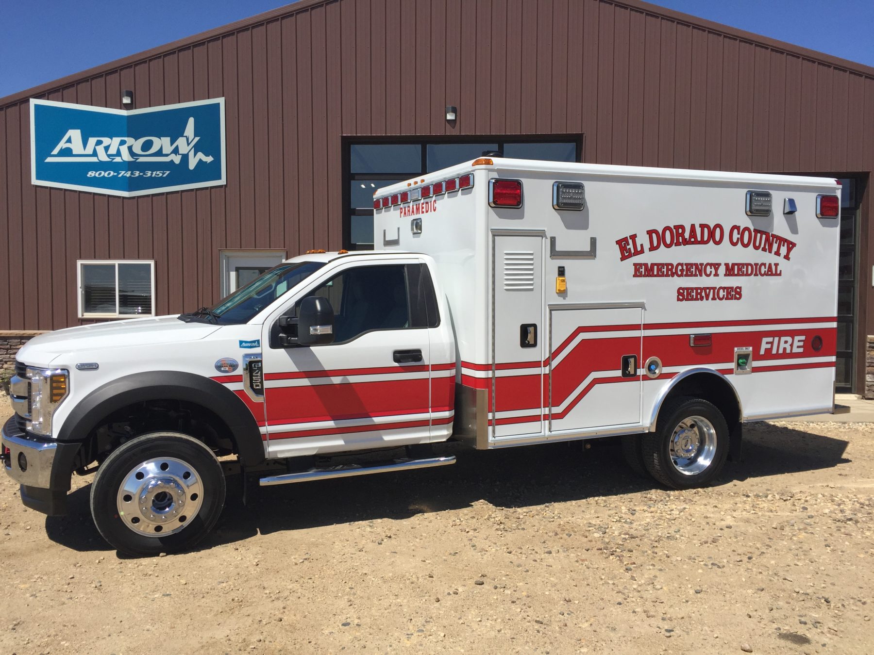 Remount Delivery # 15979 – 2019 Ford F450 Heavy Duty 4x4 Arrow Ambulance