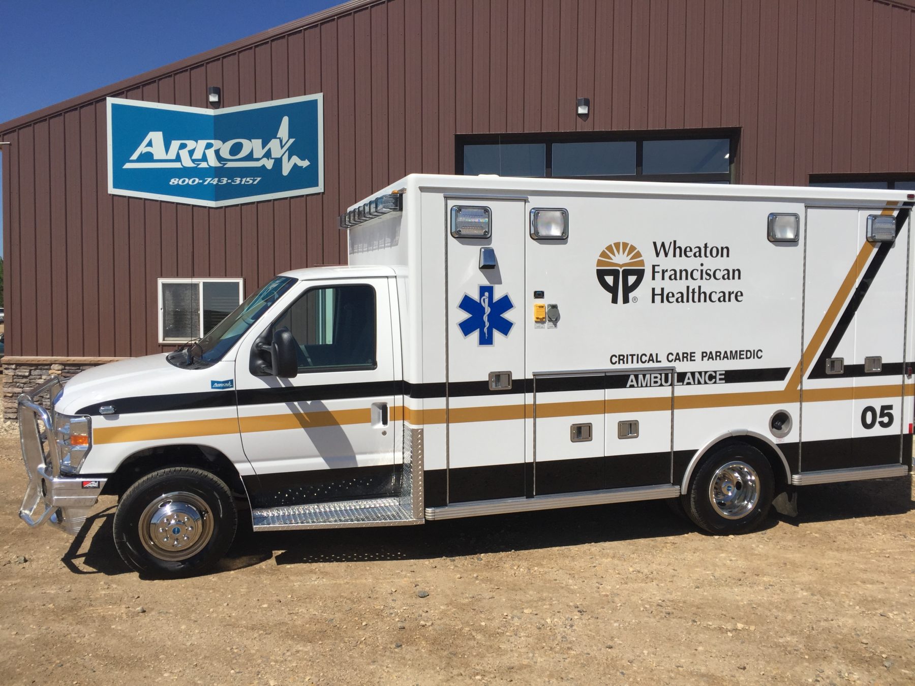 Remount Delivery # 67448 – 2017 Ford E450 Type 3 Arrow Ambulance