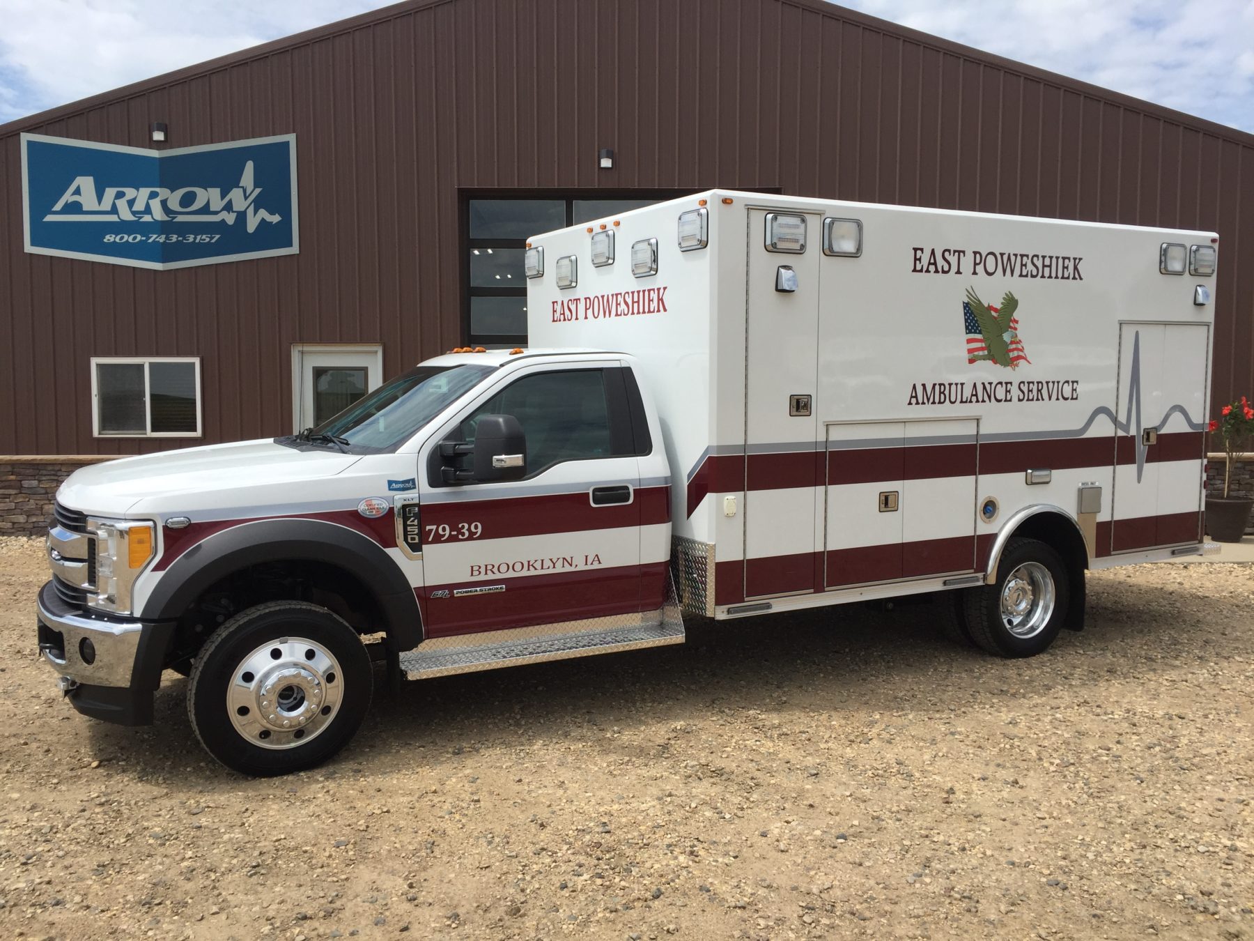 Remount Delivery # 02566 – 2017 Ford F450 Heavy Duty 4x4 Ambulance