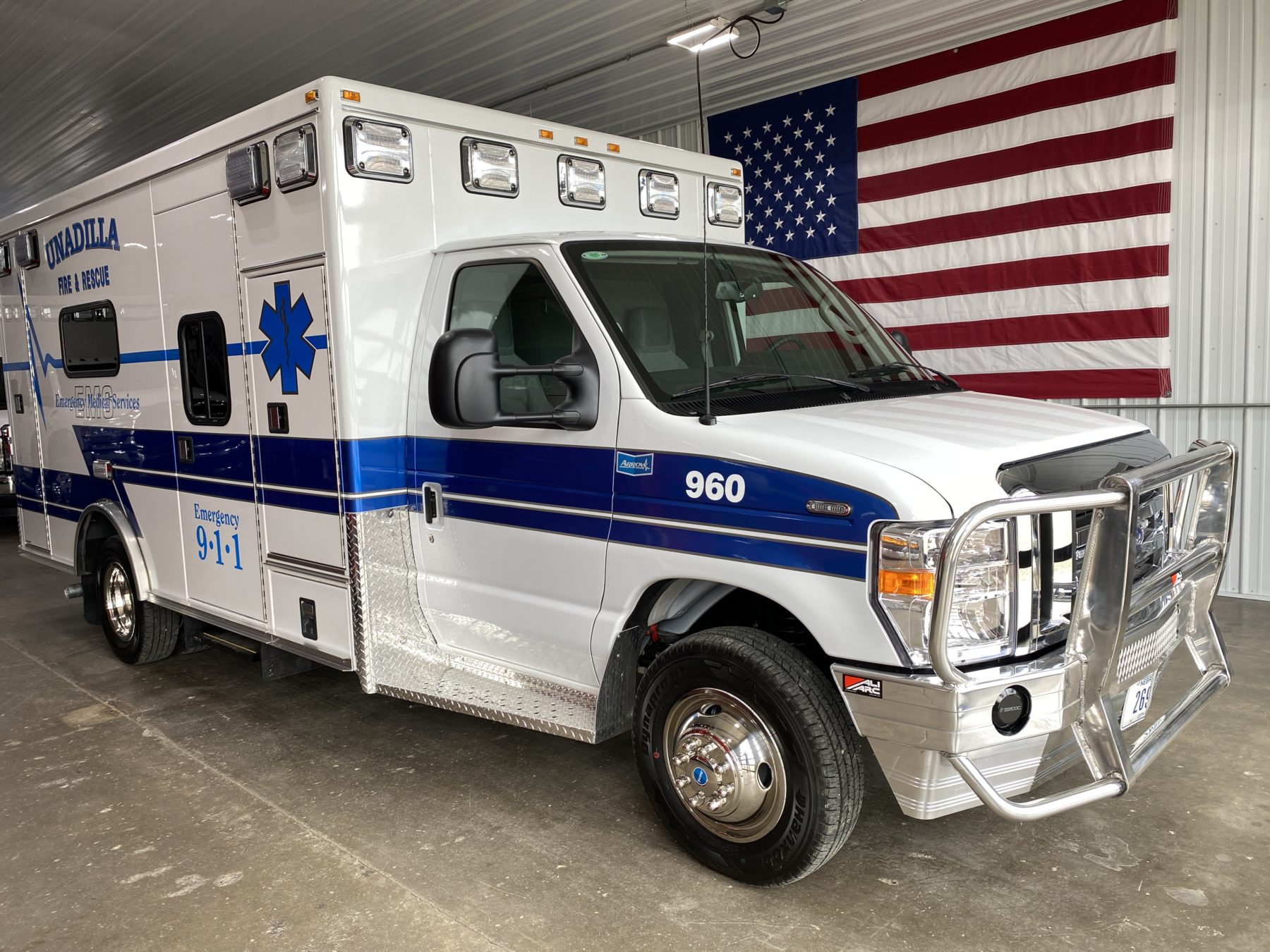 Remount Delivery # 10925 – 2024 Ford E450 Type 3 Arrow Ambulance