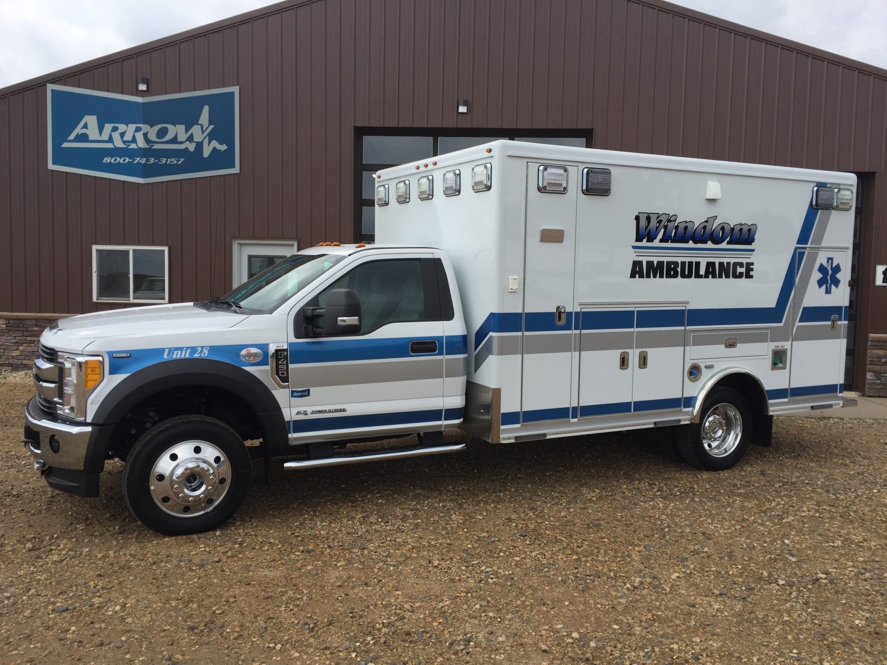 Remount Delivery # 60234 – 2017 Ford F450 Heavy Duty 4x4 Ambulance