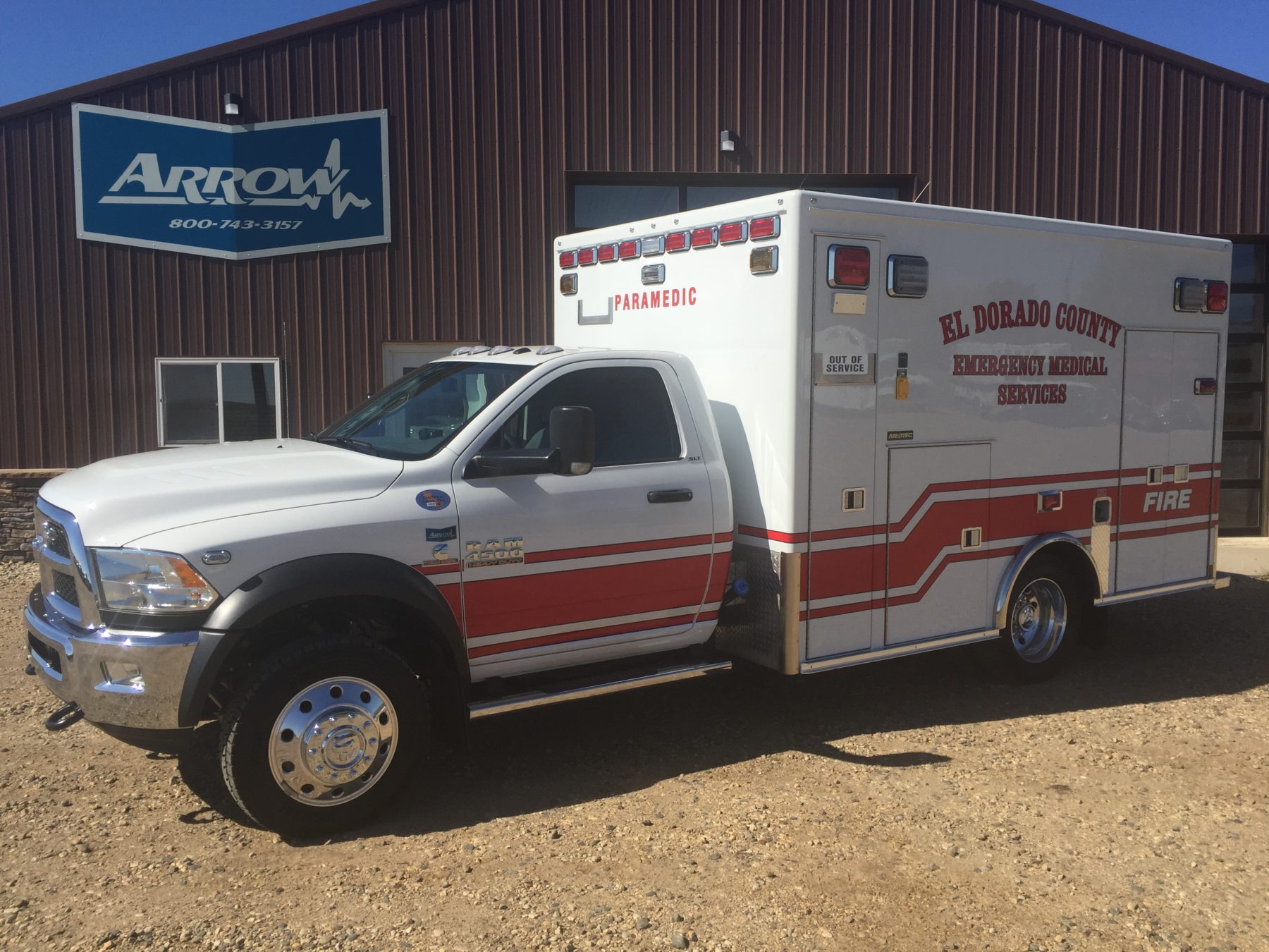 Remount Delivery # 36843 – 2017 Ram 4500 Heavy Duty 4x4 Ambulance