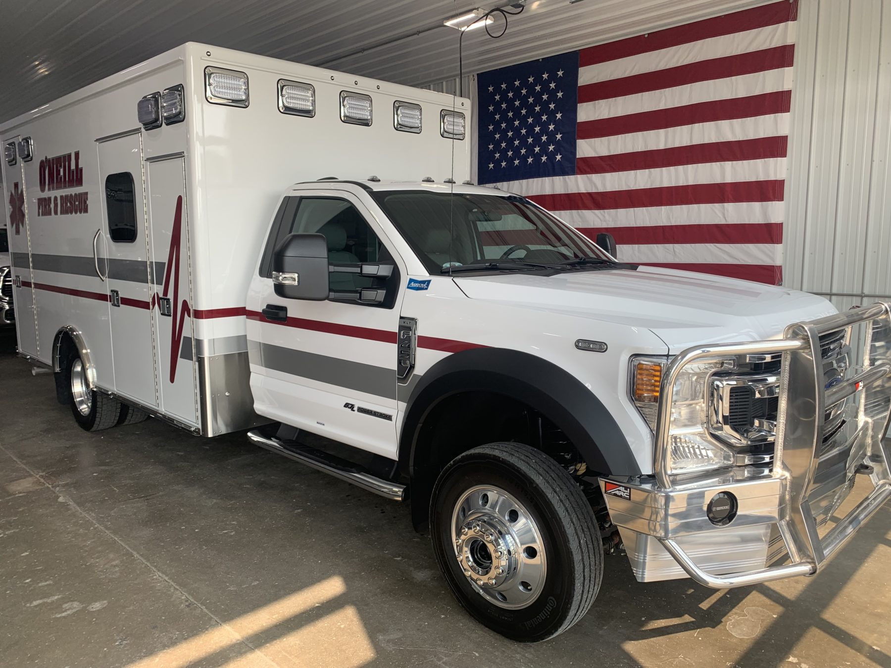 Delivery # 13184 – 2021 Ford F450 Heavy Duty 4x4 Arrow Ambulance