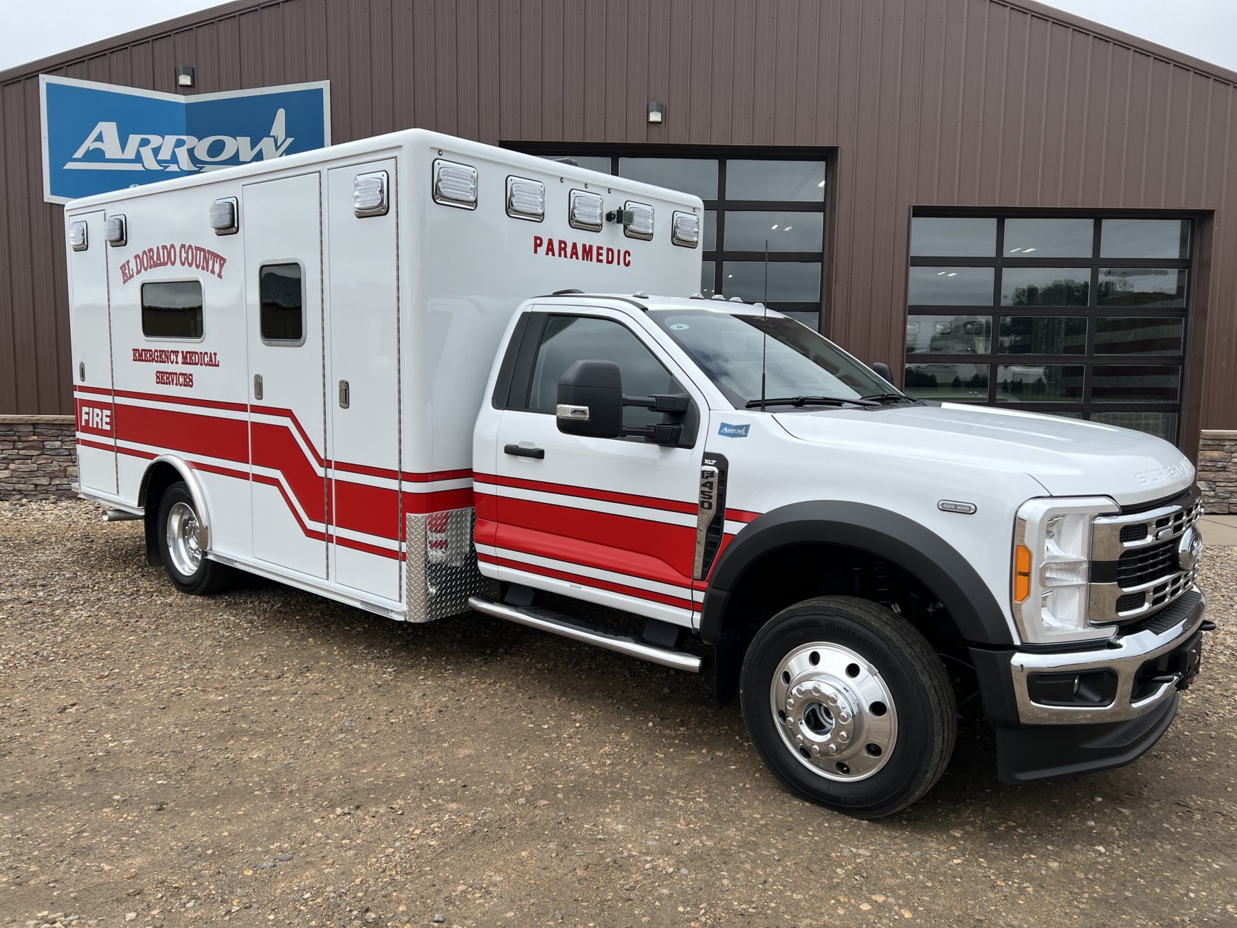 Delivery # 17971 – 2023 Ford F450 Heavy Duty 4x4 Arrow Ambulance