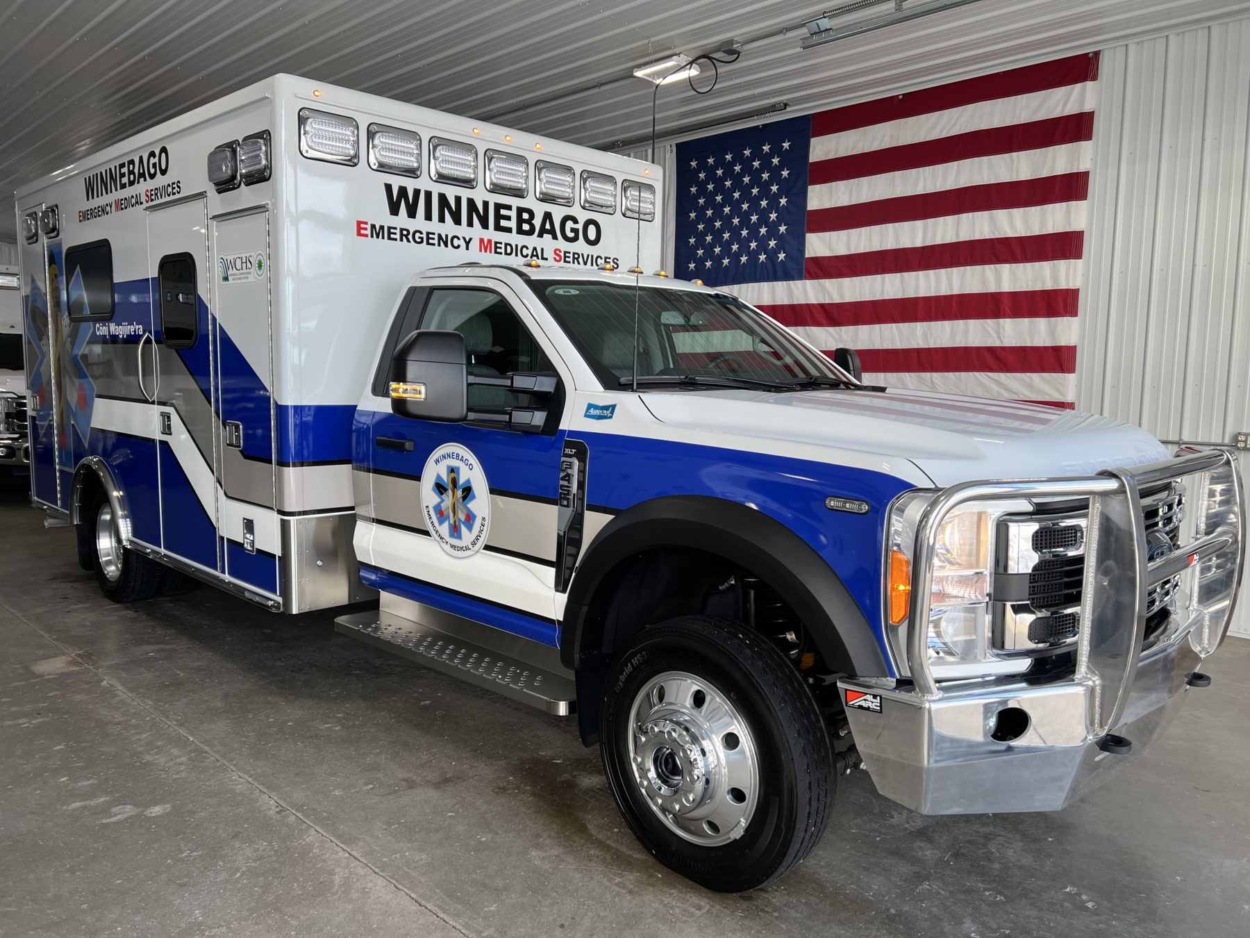 Delivery # 17966 – 2023 Ford F550 Heavy Duty 4x4 Arrow Ambulance