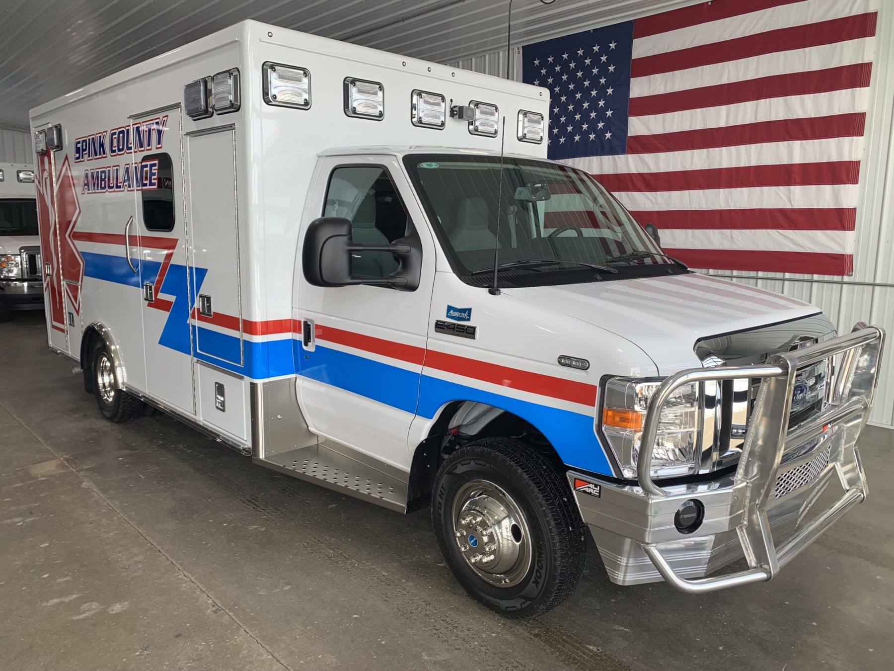 Delivery # 04480 – 2023 Ford E450 Type 3 Arrow Ambulance