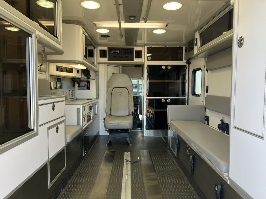 Remount Delivery # 34513 – 2024 Ford E450 Type 3 Arrow Ambulance