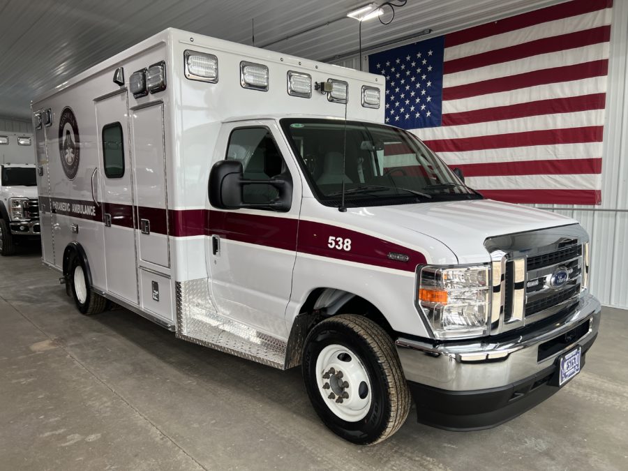 Remount Delivery # 34513 – 2024 Ford E450 Type 3 Arrow Ambulance