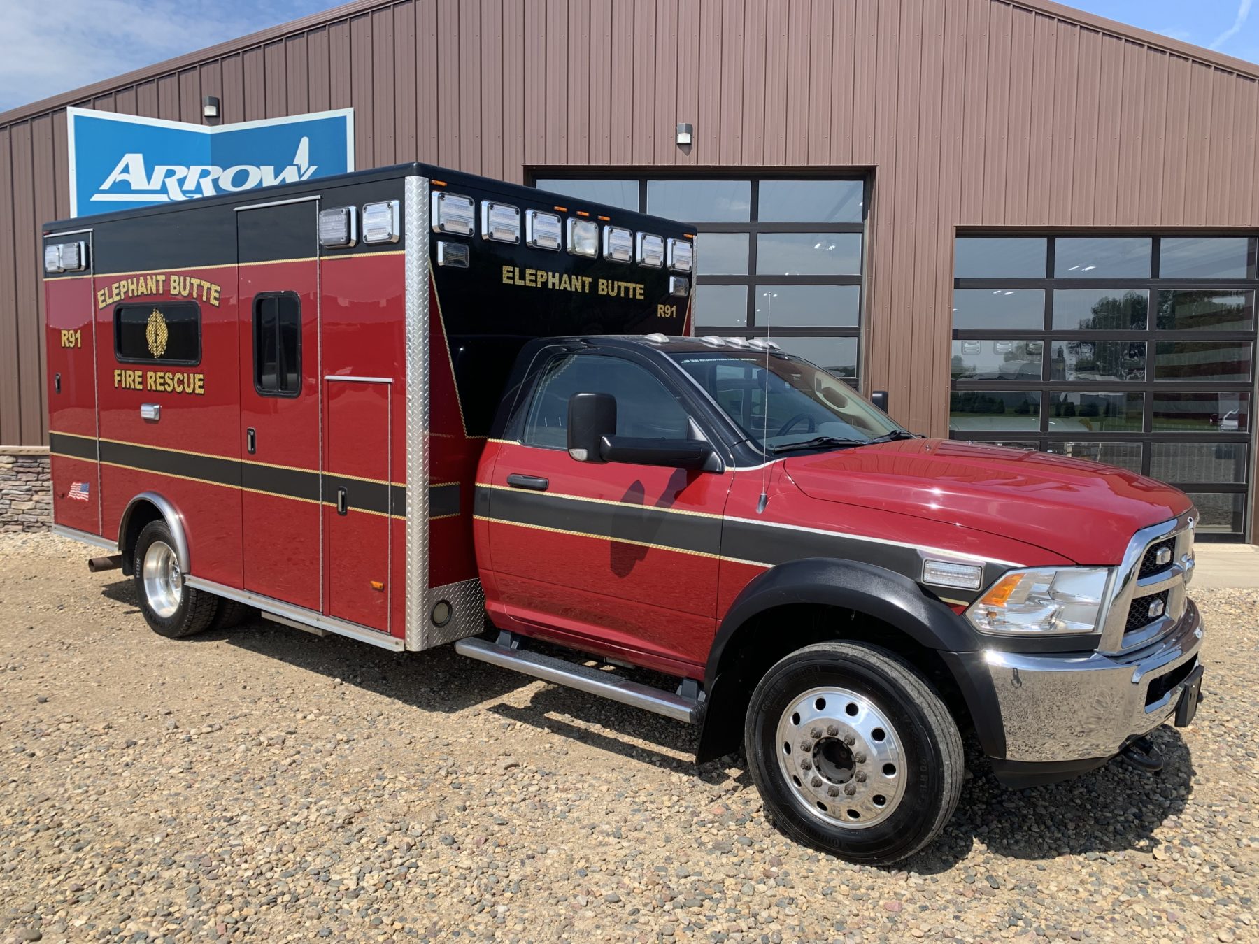 Delivery # 25968 – 2017 Ram 4500 Heavy Duty 4x4 Ambulance