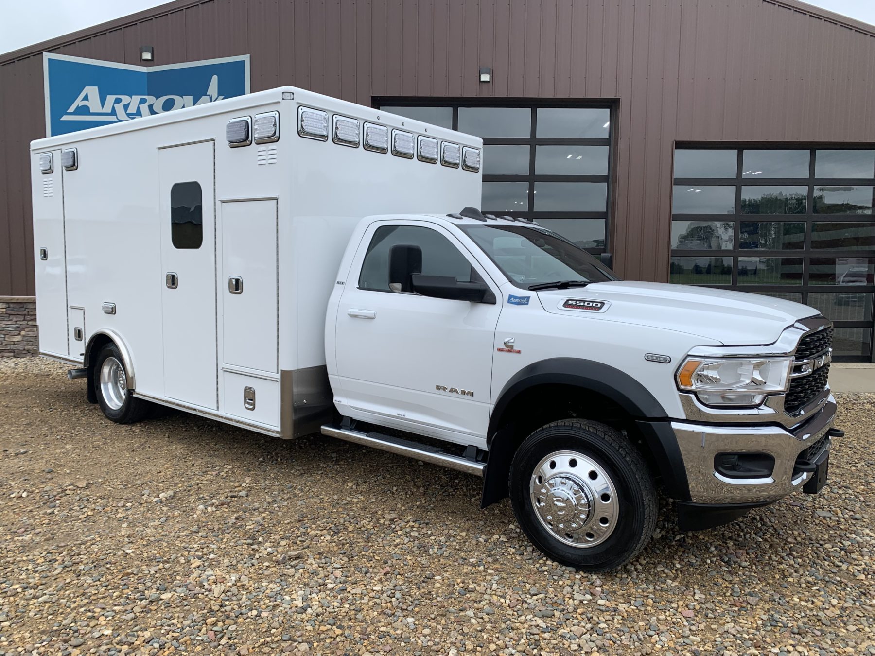 Truck # 86685 - 2022 Ram 5500 Heavy Duty 4x4 Arrow Ambulance For Sale