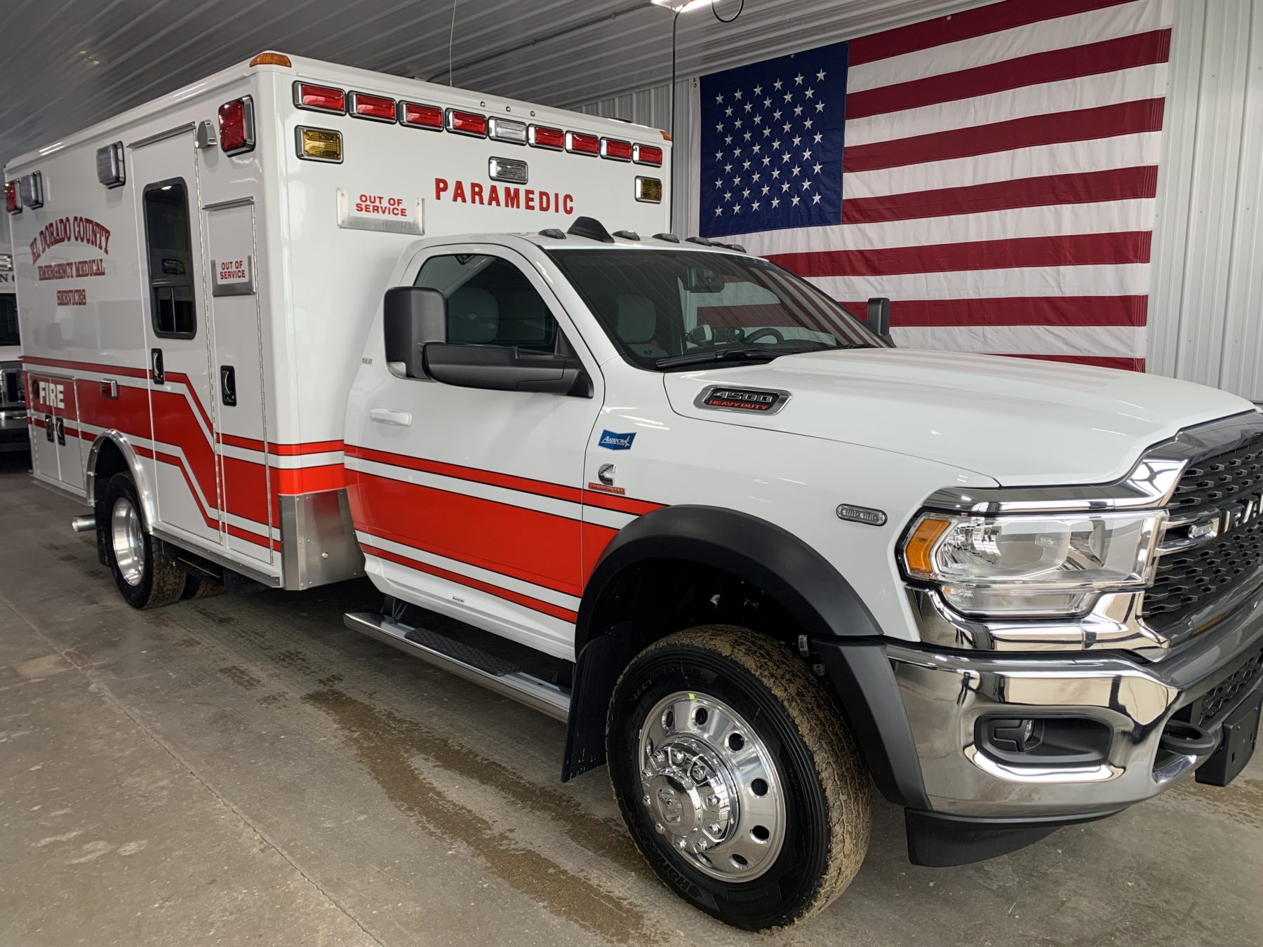 Remount Delivery # 27710 – 2022 Ram 4500 Heavy Duty 4x4 Ambulance