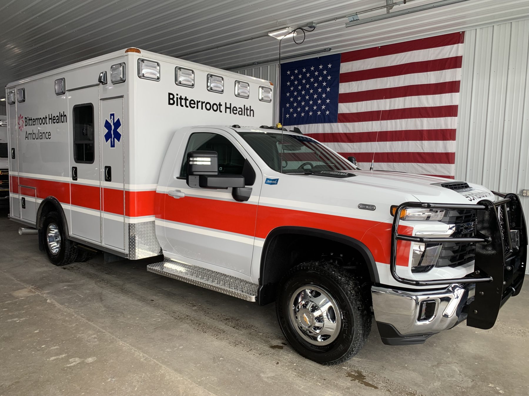Remount Delivery # 60423 – 2024 Chevrolet K3500 Type 1 4x4 Arrow Ambulance