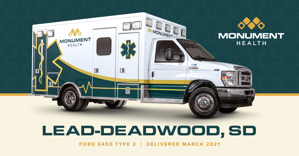 Monument Health Lead-Deadwood | Arrow Ambulances