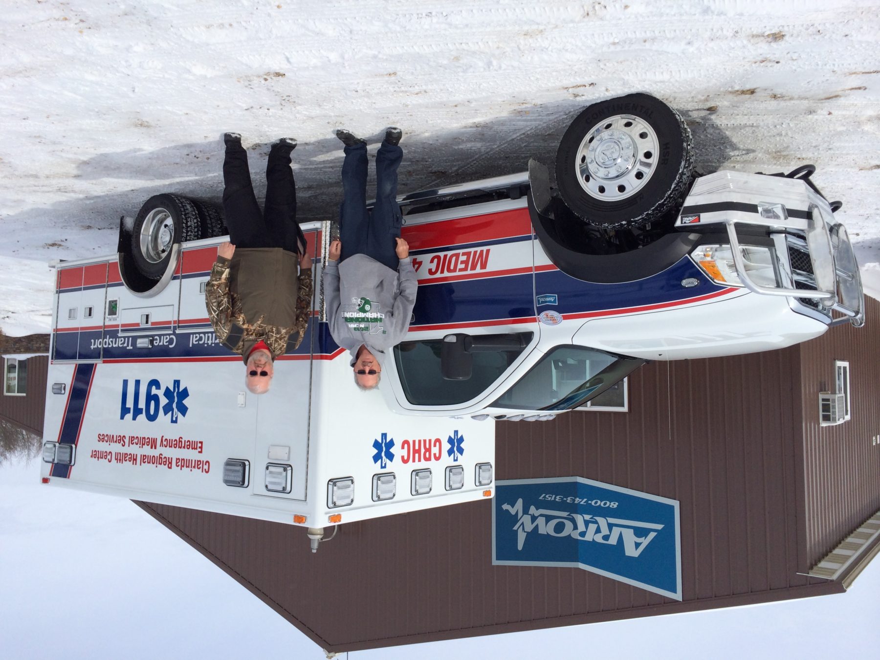 Delivery # 60974 – 2014 Ram 4500 Heavy Duty 4x4 Arrow Ambulance